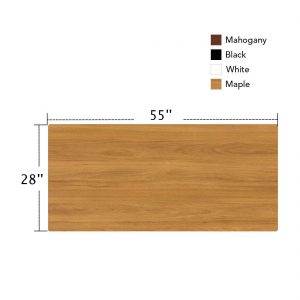 Tabletop: Melamine Surfaced Chipboard | FLEXISPOT