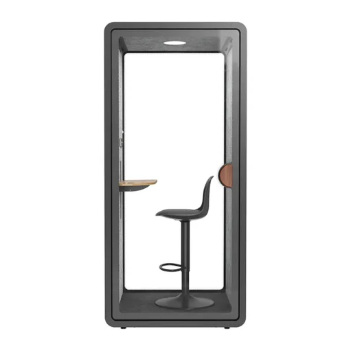 Solo Office Privacy Pod with Adjustable Desk P1F | FLEXISPOT